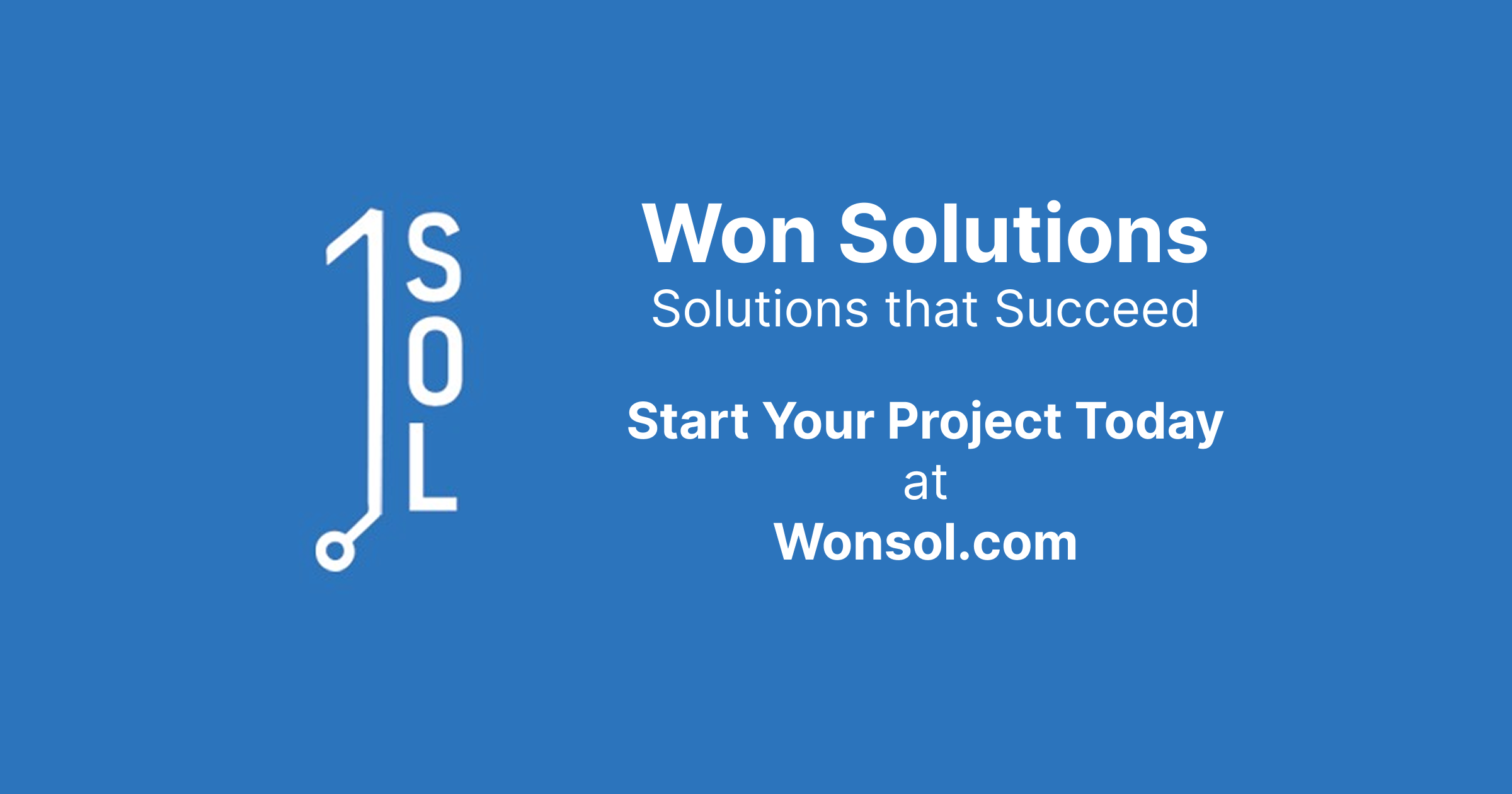 Won Solutions – Custom Software, AI & IT Services Company